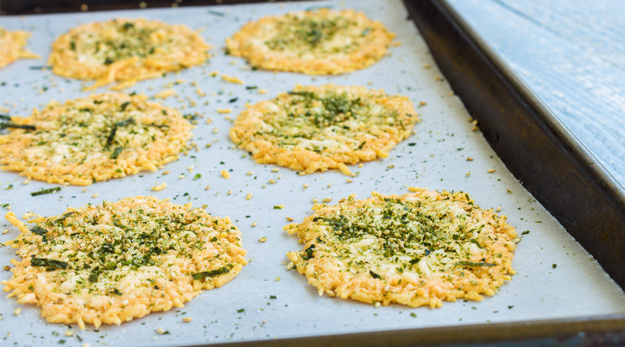 Sassy Spice Parmesan Crisps